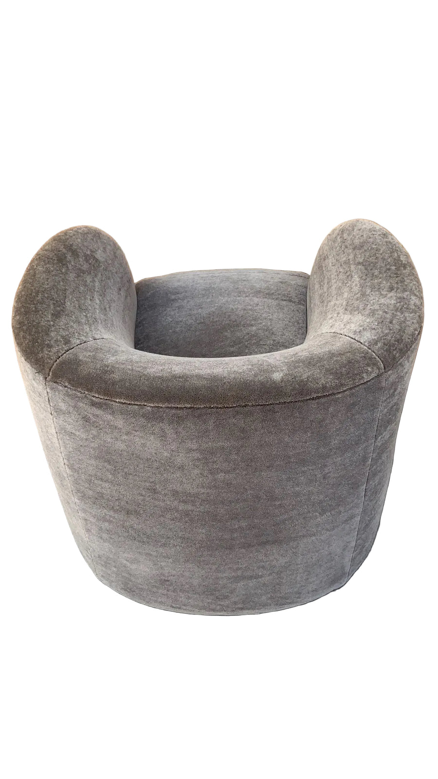 MCM Faudet-Harrison Swivel Lounge Chairs Newly Reupholstered - Pair ...